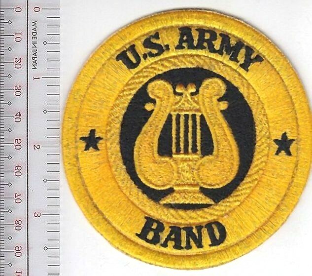 Military Band US Army Band United States Army Band Insignia Unit Patch ...