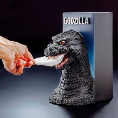 Godzilla Box Tissue Case Heisei Godzilla ver. | eBay