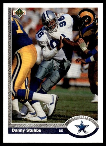 1991 Upper Deck Danny Stubbs Dallas Cowboys #389 | eBay
