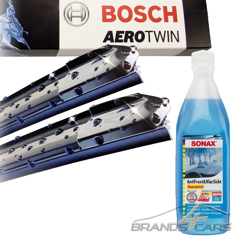 BOSCH AEROTWIN AR450S SCHEIBENWISCHER+SONAX ANTI-FROST REINIGER FÜR ...