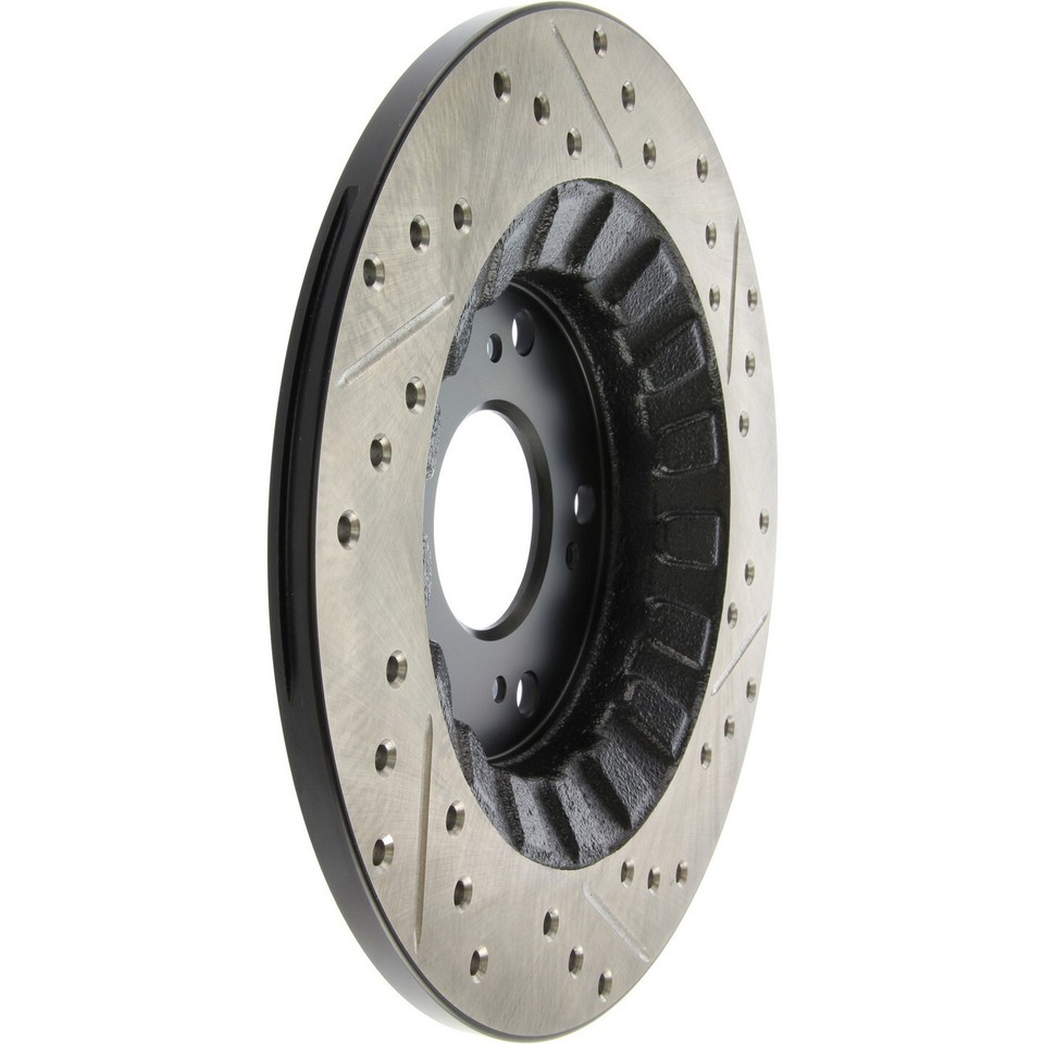 Rear PAIR Stoptech Disc Brake Rotor for 2000-2009 Honda S2000 (44349 ...