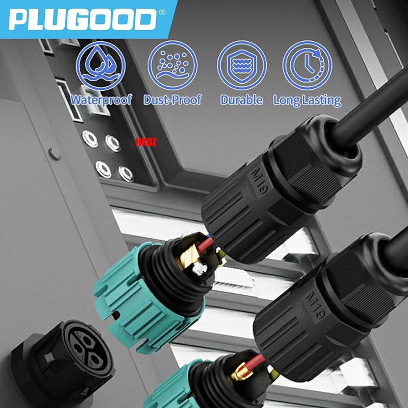 2/3 Pin Junction Box Outdoor IP68 Waterproof Electrical Cable Wire ...