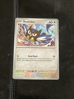 Pokémon TCG Rookidee Scarlet & Violet - Paldea Evolved 164/193 Reverse ...