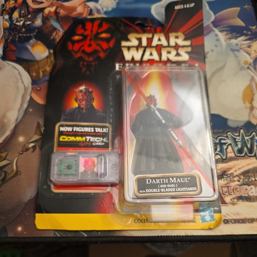 Star Wars Episode 1 Commtech Darth Maul Jedi Duel 3.75 Action Figure ...