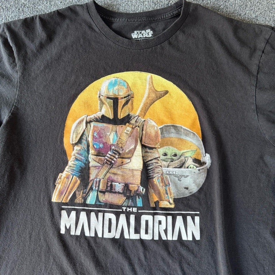Fifth Sun The Mandalorian Black Tee | eBay UK
