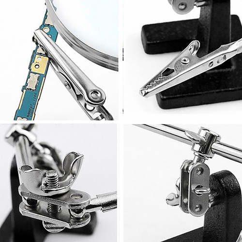 Third Hand Soldering Iron Stand Clamp Helping Hands Clip Tool PCB ...