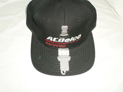 ACDelco Snapback Hat Rapid Fire Embroidered Logo Spark Plug Hard to ...