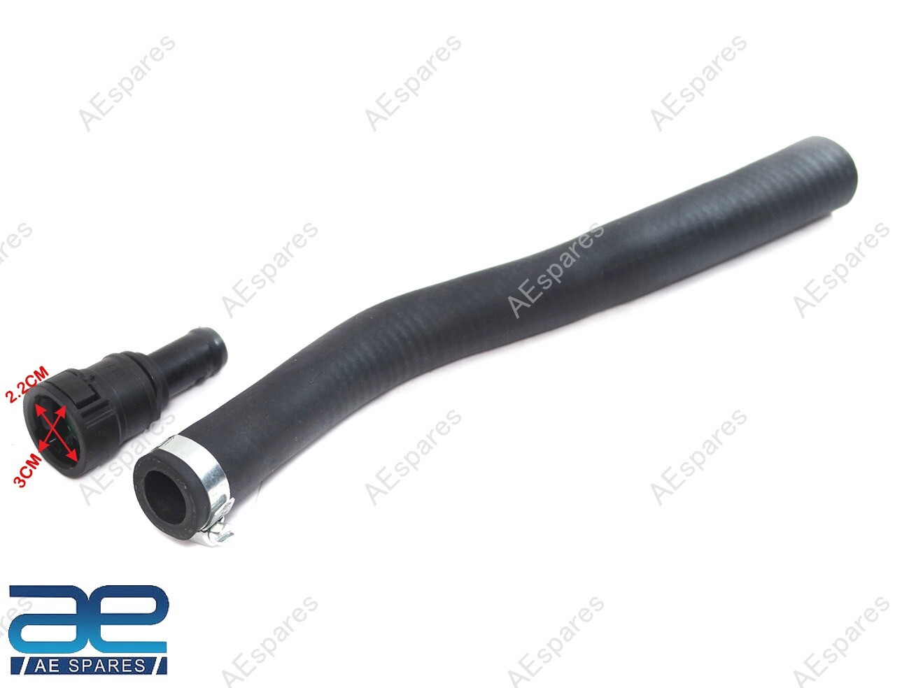 Upper Radiator Hose Pipe for Ford Fiesta MK5 Fusion 1.25 1.4 1.6 16v ...