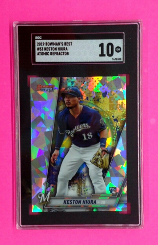 2019 Bowman's Best - Keston Hiura #53 Atomic Refractor (RC) for sale ...