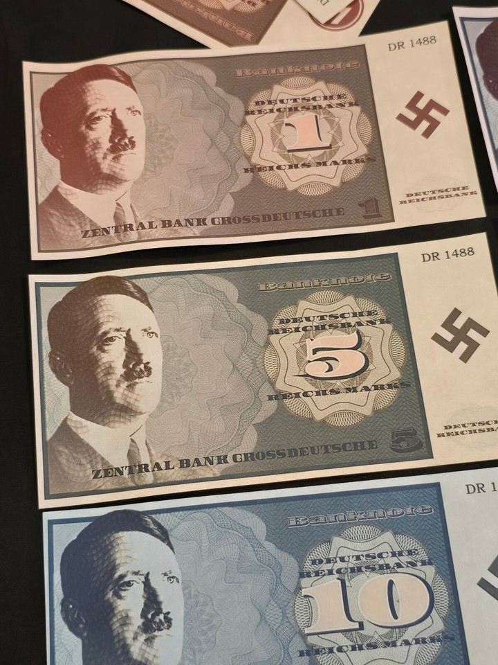 Third Reich Head Leaders Currency collection Novelty money WW2 WWII ...