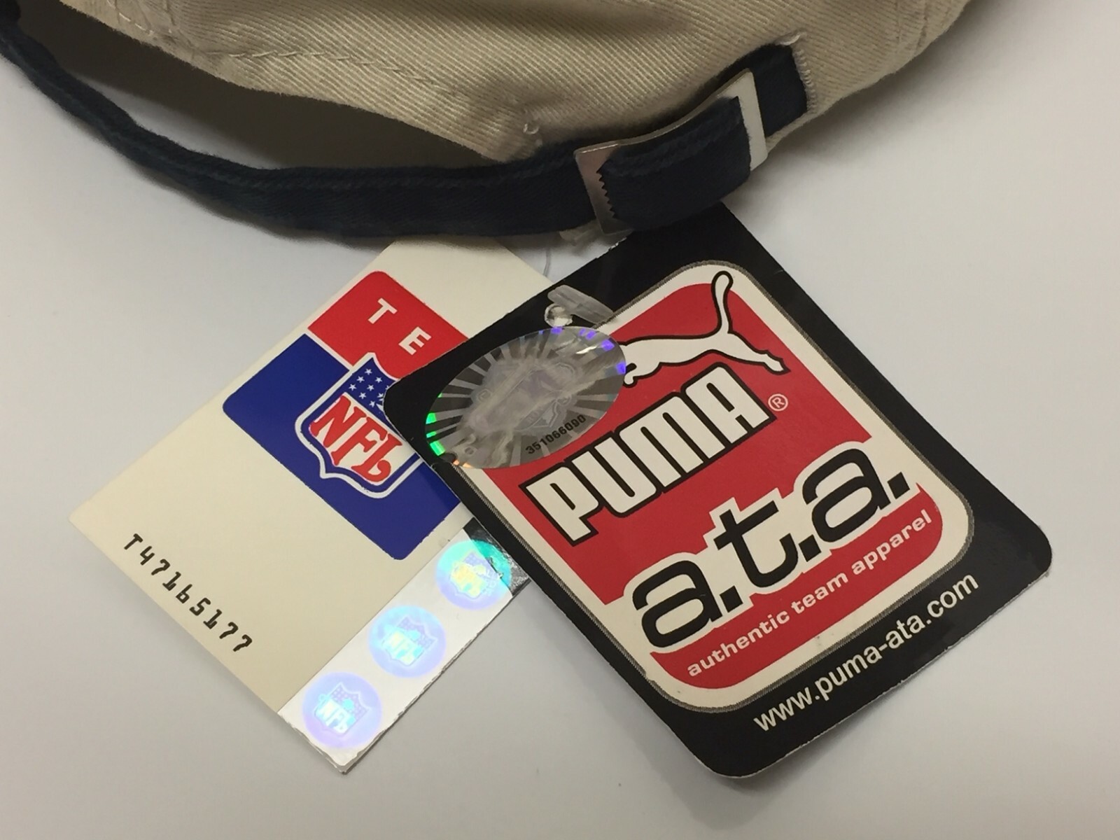 Brand New! Superbowl XXXV Hat Puma ATA Giants vs Ravens NFL Tampa ...