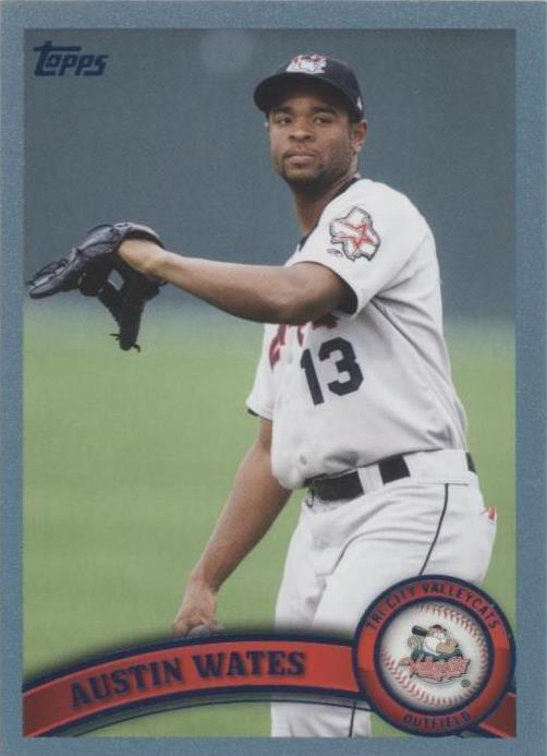 2011 Topps Pro Debut - Austin Wates #84 Blue /309 (RC) for sale online ...