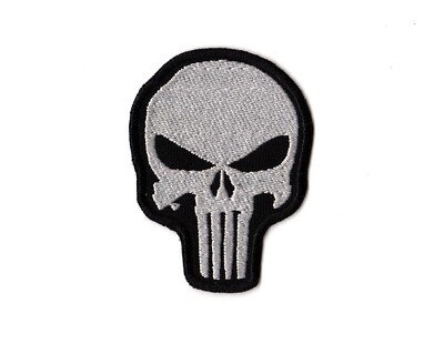Skull Morale Army Patch Punisher Biker Motorcycle Tactical Special ...