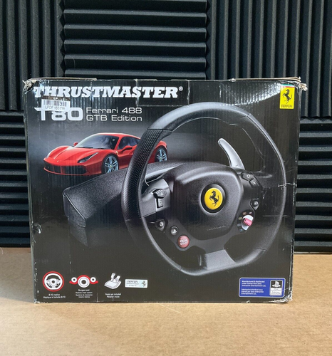 Thrustmaster T80 Ferrari 488 GTB Edition Racing Wheel - Black for sale ...