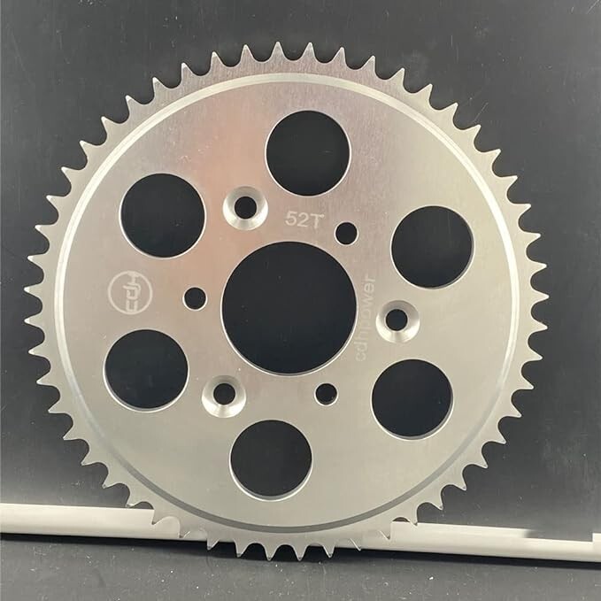 CDH 52T CNC Chain Drive Sprocket for Spoke Wheel Bicycle- Gas Motorized ...