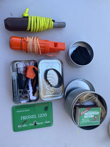 FIRE STARTER KIT / SURVIVAL / BUSHCRAFT / PREPPER / EDC / Light It Up ...