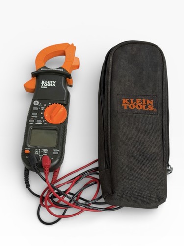 Klein Tools CL1000 400A AC Clamp Meter With Leads And Case Tested | eBay