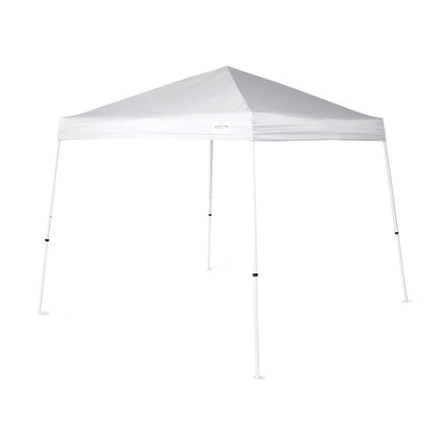 V Series 2 10x 10 Entry Level Angled Leg Instant Canopy White ...