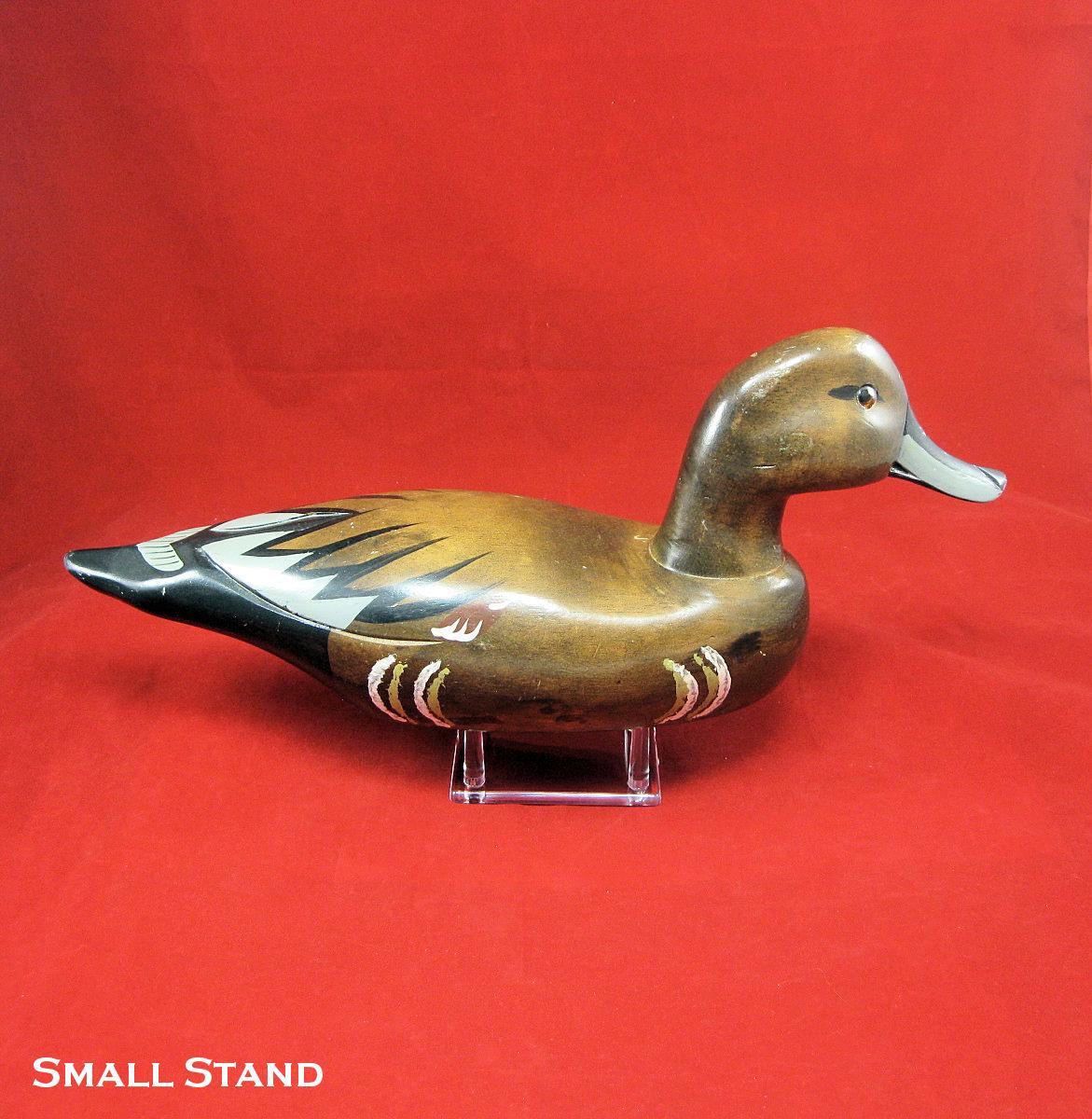 4 Peg Display Stands for Duck Decoys, Geodes, Minerals Made of Acrylic ...