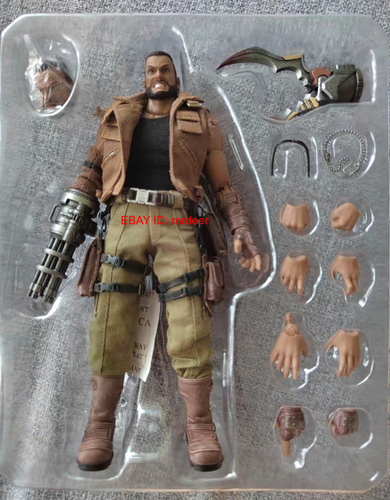 BMS Barret Wallace FF Berserker 1/12 Action Figures Model Toys Collect ...