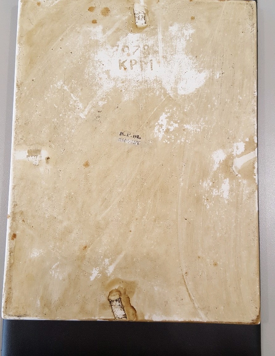 RPM Germany Porcelain Tile Plaque The Cavalier 1960s | eBay