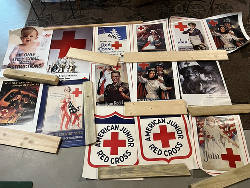Lot of 14 Red Cross Posters | eBay