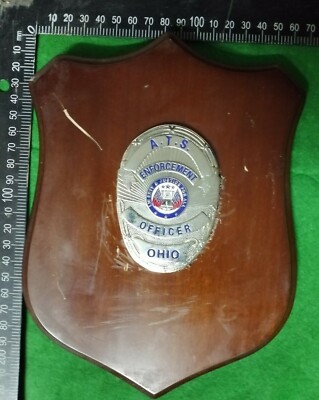 CREST POLIZIA AMERICAN POLICE ATS ENFORCEMENT OFFICER OHIO RARITÀ!!! | eBay