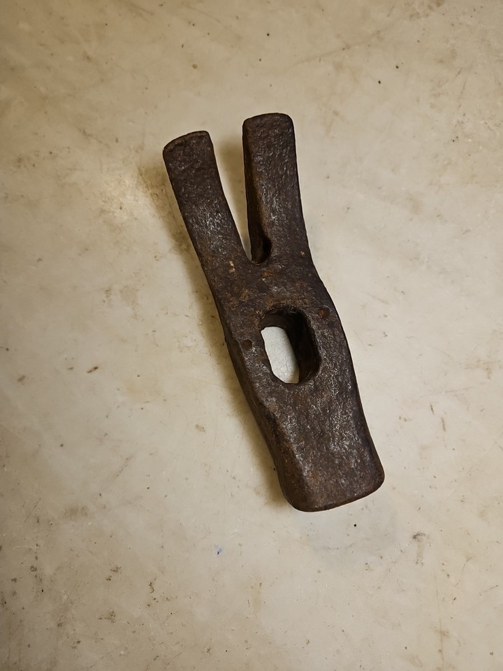 Antique Hammer Head Large Hand Forged Blacksmith Made Railroad Claw ...