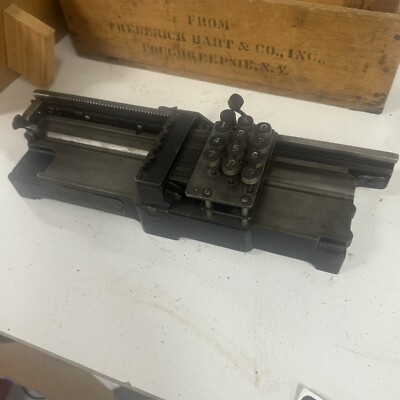 Antique Computer Tabulating Machine Co 1901 Frederick Hart & Co Herman ...