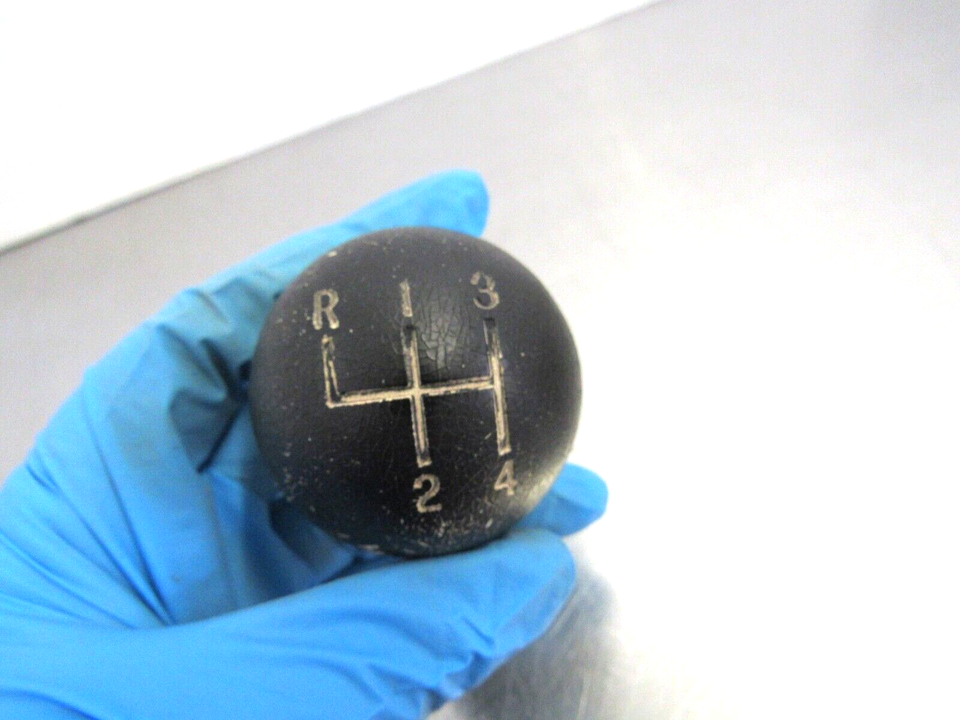 Hurst Shifter 4 Speed Transmission Black Shift Knob Ball 3/8-16 Coarse ...