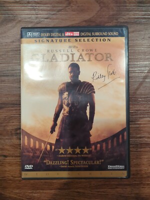 Gladiator DVD Movie Film 2-Disc Signature Selection Russell Crowe | eBay