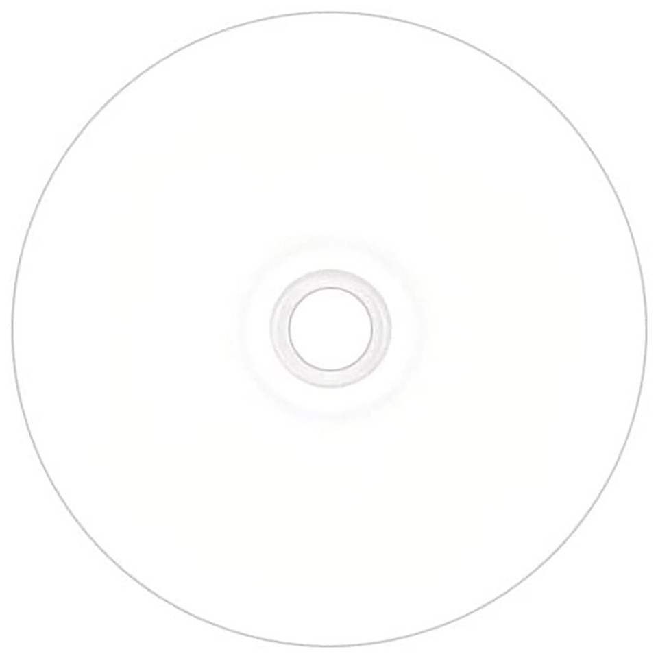 100 Optical Quantum CD-R 700MB 52X White Inkjet Printable Disc ...