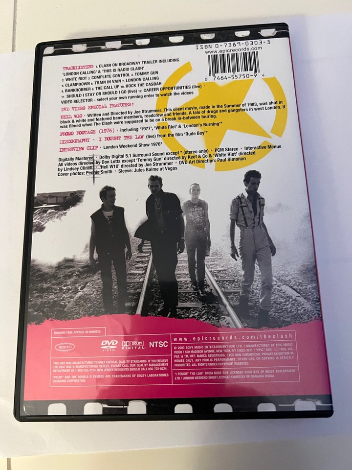 The Clash - Essential Video Collection DVD! | eBay