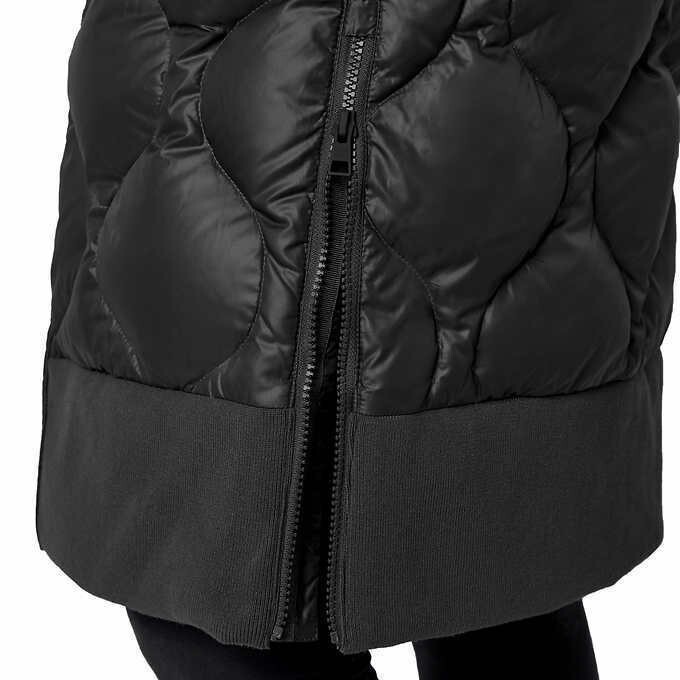 Mondetta Women's Recycled Quilted Parka Coat Black Size L | eBay