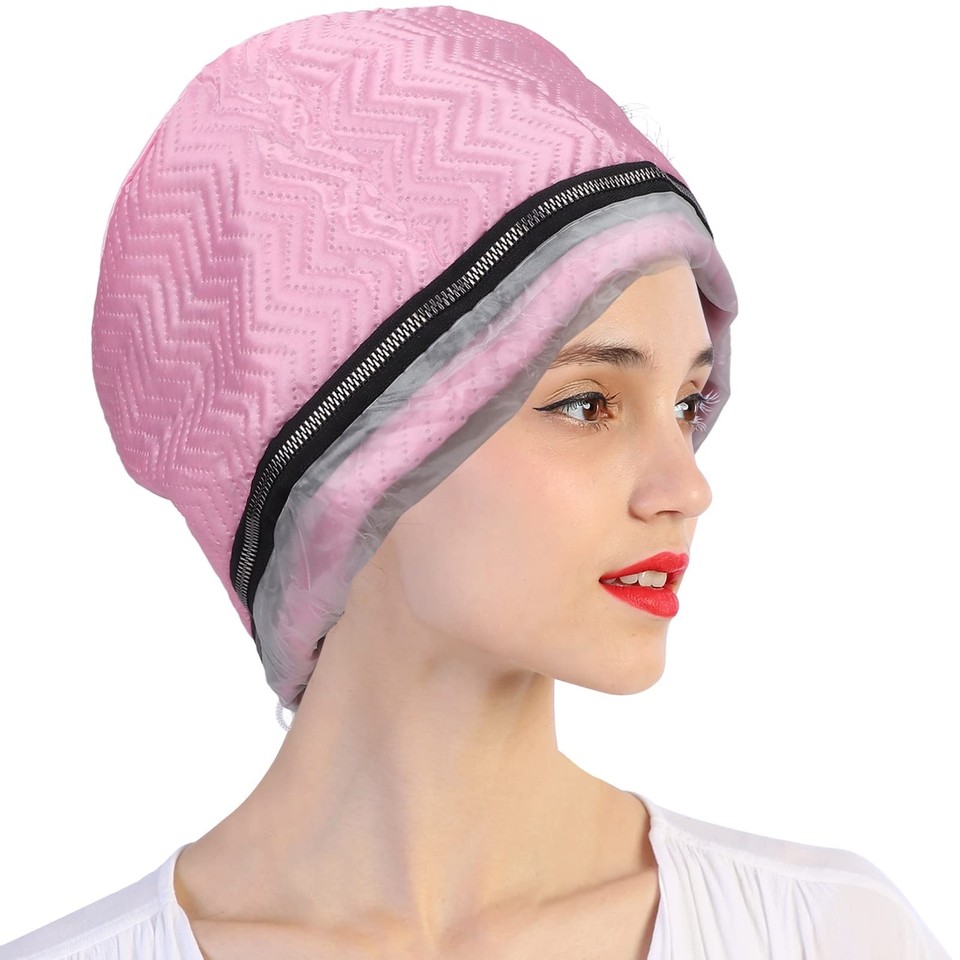 Heating Cap, Hair Thermal Treatment Cap. Temperature Adjustable Deep ...