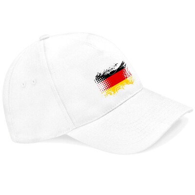 Deutschland Germany Flagge Fahne Weiß Baseball Cap Baseballcap -K217 ...