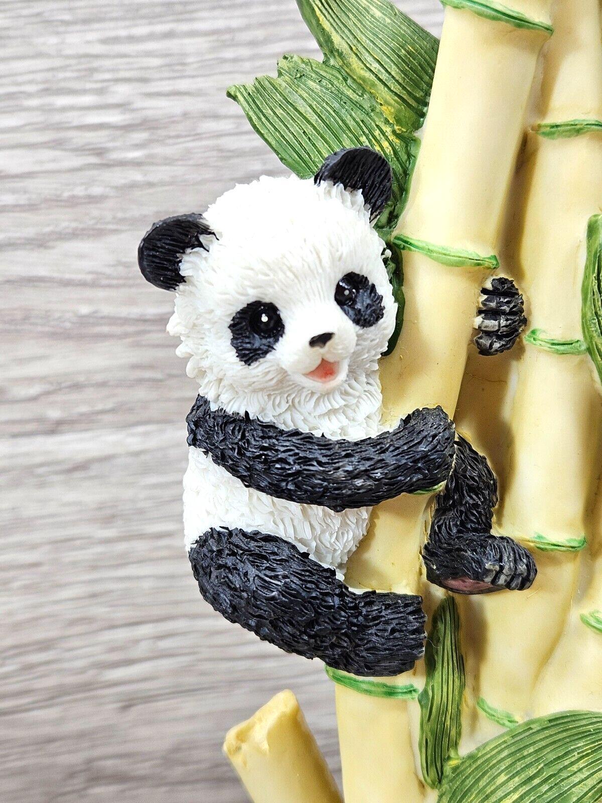 Vintage Panda Bear Clock Ornament Decorative Collectible Decoration 6 ...