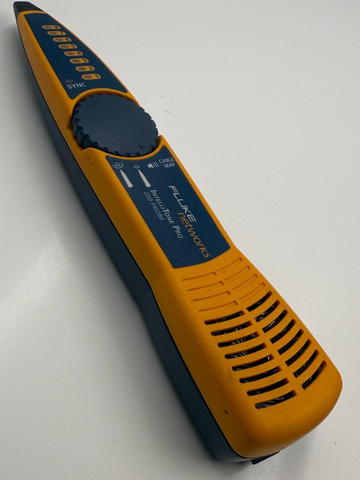 Fluke Networks Cable IQ Qualification Tester Kit IntelliTone Probe 200 ...