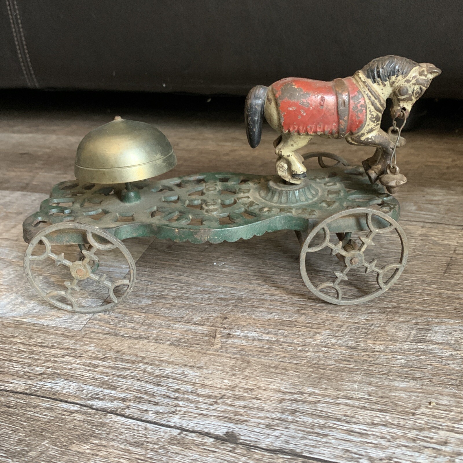 Vintage Gong Bell Trick Toy Pony Ringer No.39 | eBay