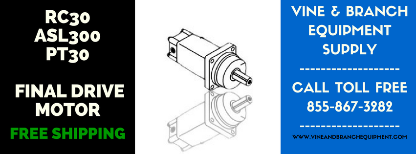 ASV / RC30 / PT30 FINAL DRIVE MOTOR / BRAND NEW "SHIPPED" | eBay