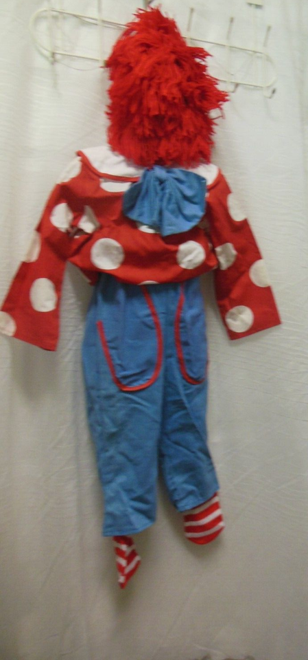 raggedy boy costume wig socks Sz 3-5C Cotton 5pc set made in the USA | eBay