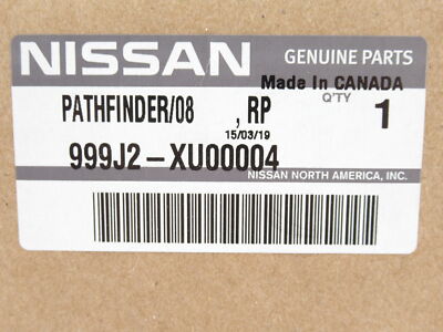 Genuine OEM Nissan 999J2-XU00004 Rear Splash Guard Mud Flap 2005-2012 ...