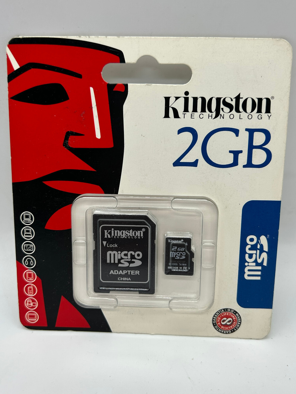 Kingston 2GB MicroSD Card - Retail - SDC/2GB for sale online | eBay