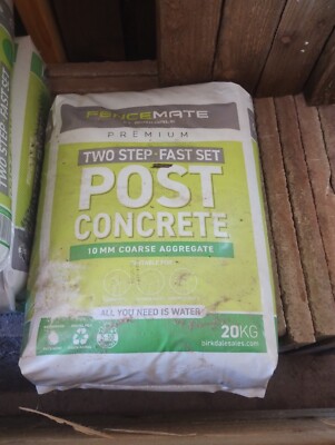 20KG Bag of Post Concrete / Post Mix - Just Add Water / Collection Only ...