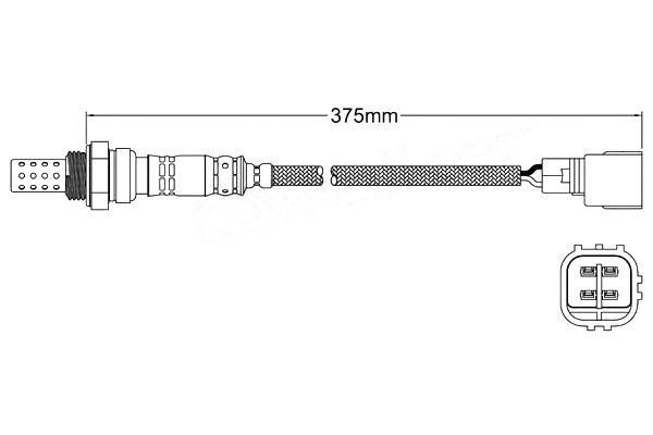 OXYGEN O2 SENSOR for SUBARU LIBERTY OUTBACK STi EZ30D EZ30R Tribeca B9 ...
