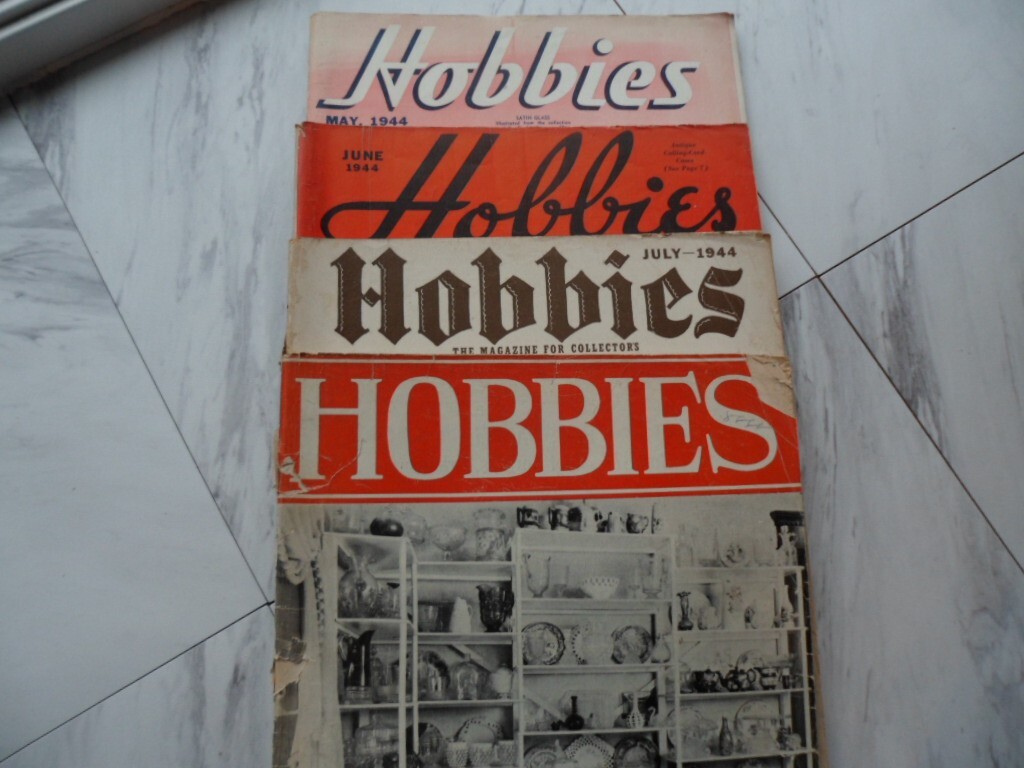 four Hobbies Magazines May-June-July & Oct. all 1944 | eBay