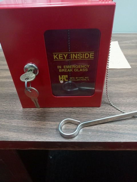 HPC Emergency Key Box ** 5.75” W x 6.5” T Old Stock* for sale online | eBay