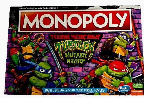 Teenage Mutant Ninja Turtles TMNT Monopoly: Mutant Mayhem Edition ...