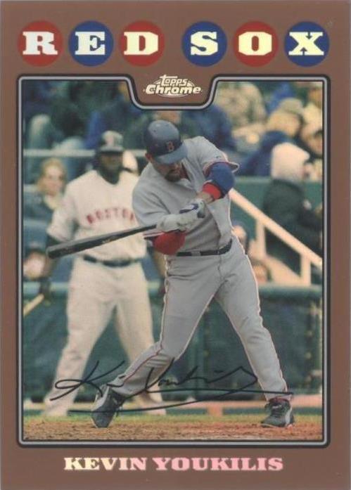2008 Topps Chrome - Kevin Youkilis #30 Copper Refractor /599 for sale ...