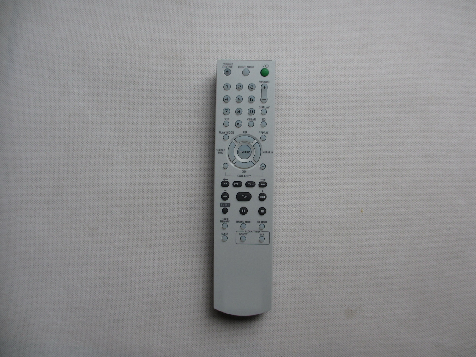 Remote Control For Sony CMT-EP303 CMT-EP313 Micro Hi-Fi Component Audio ...